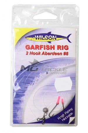 Wilson Garfish Rig - 2 Hook Aberdeen #8 | MoTackle & Outdoors