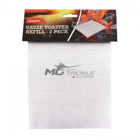 Campfire Gauze Toaster Refill - 2 Pack | MoTackle & Outdoors