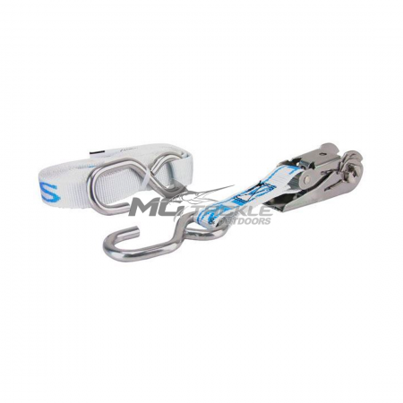 Just Straps Stainless Steel Light Duty Ratchet Strap | MoTackle & Outdoors