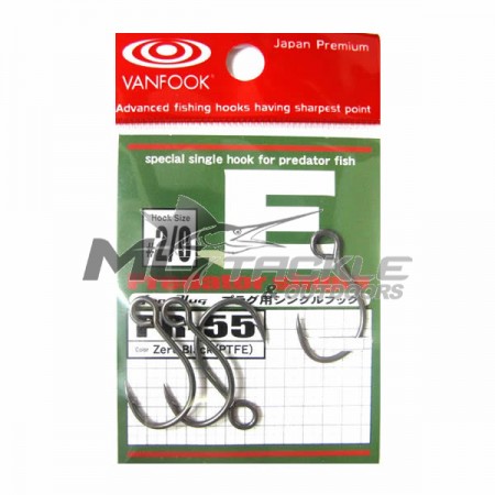 Vanfook PR55 Predator Inline Single Hooks | MoTackle & Outdoors