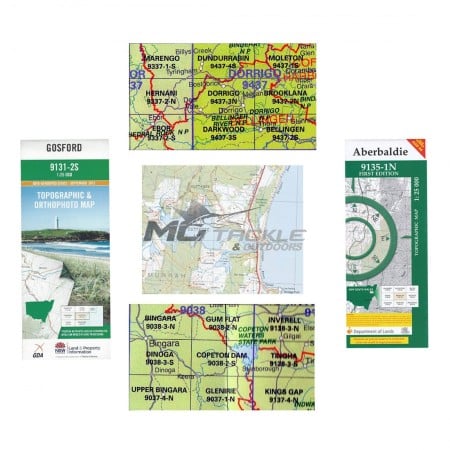 A.B.C Topographical Maps - NSW | MoTackle & Outdoors