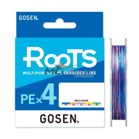 Gosen Roots Multipurpose X4 Braided Line | MoTackle & Outdoors