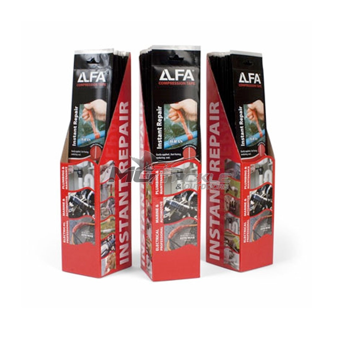 LLFA Compression Tape - 1m x 25.4mm x 1mm Red | MoTackle & Outdoors