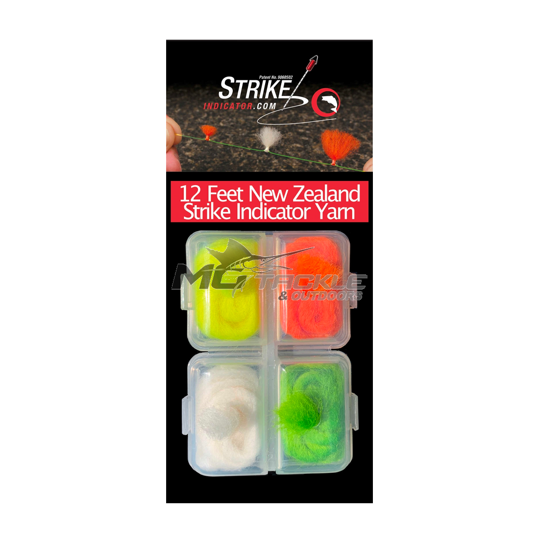 Strike Indicator NZ 4 Colour Yarn Dispenser | MoTackle & Outdoors