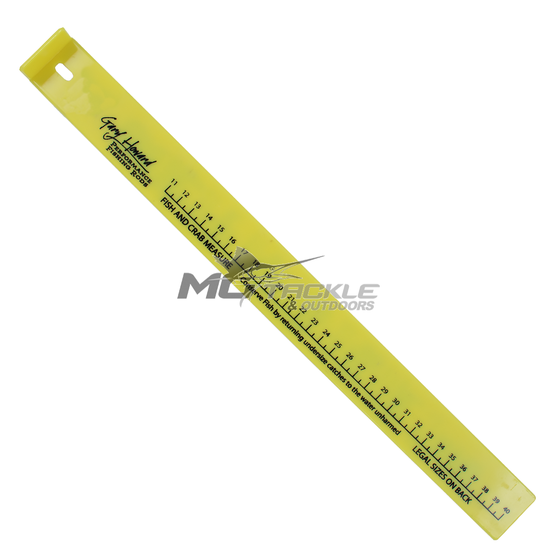 Gary Howard 40cm Fish Ruler | MoTackle & Outdoors