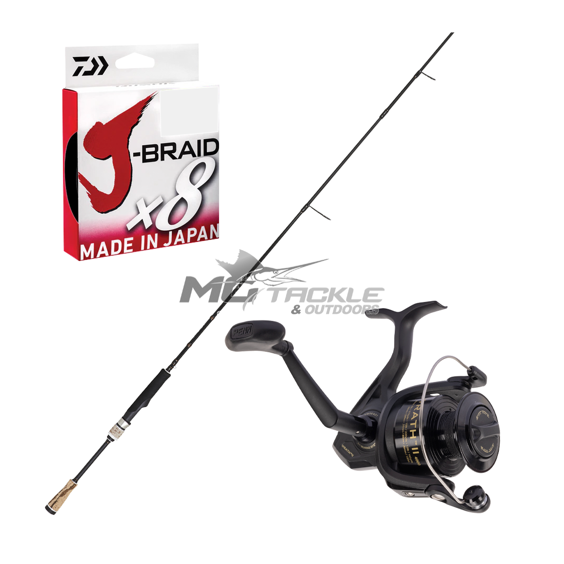 Penn Wrath & Shimano Maikuro II Snapper Spin Combo | MoTackle & Outdoors