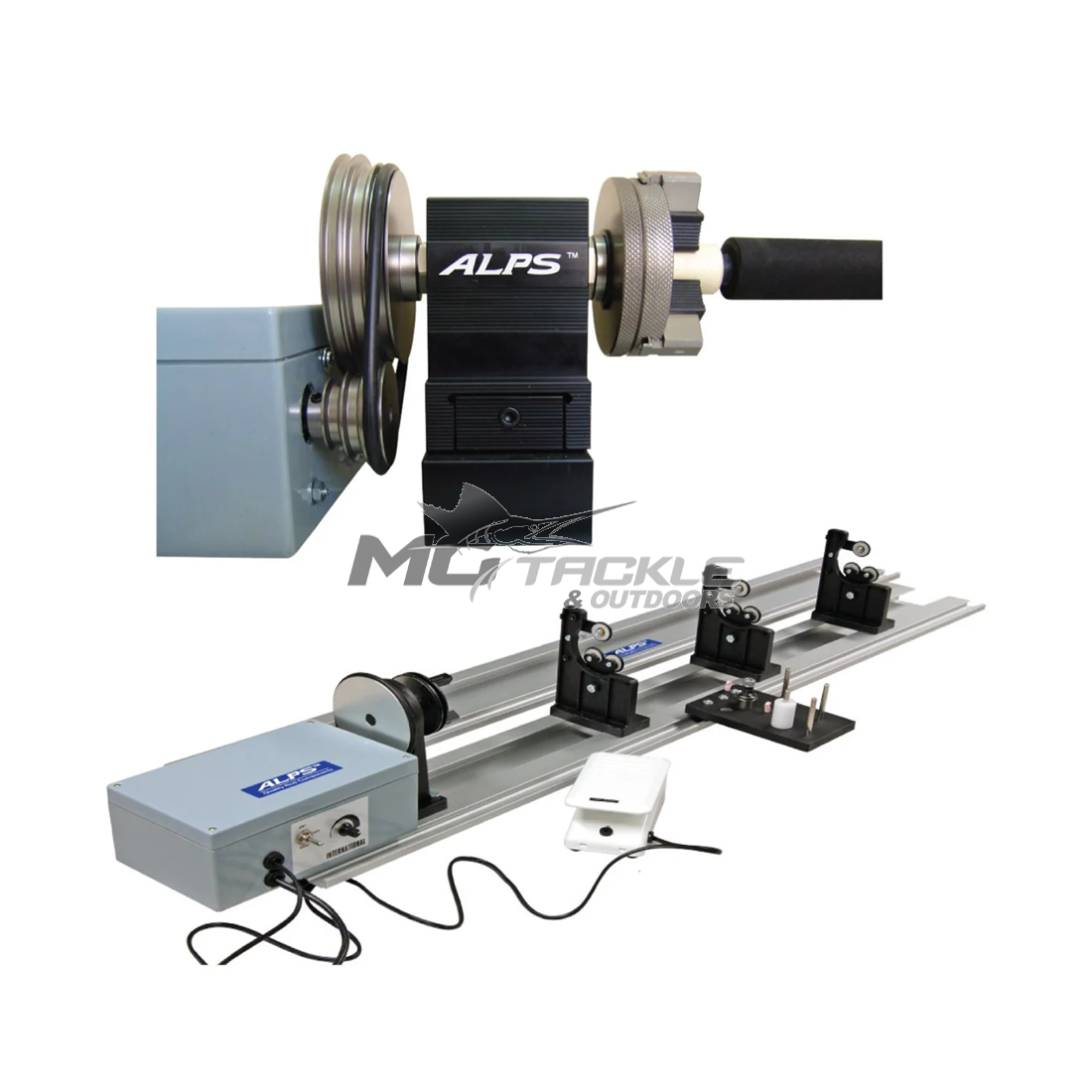 ALPS Rod Lathe w/ Precision Chuck | MoTackle & Outdoors