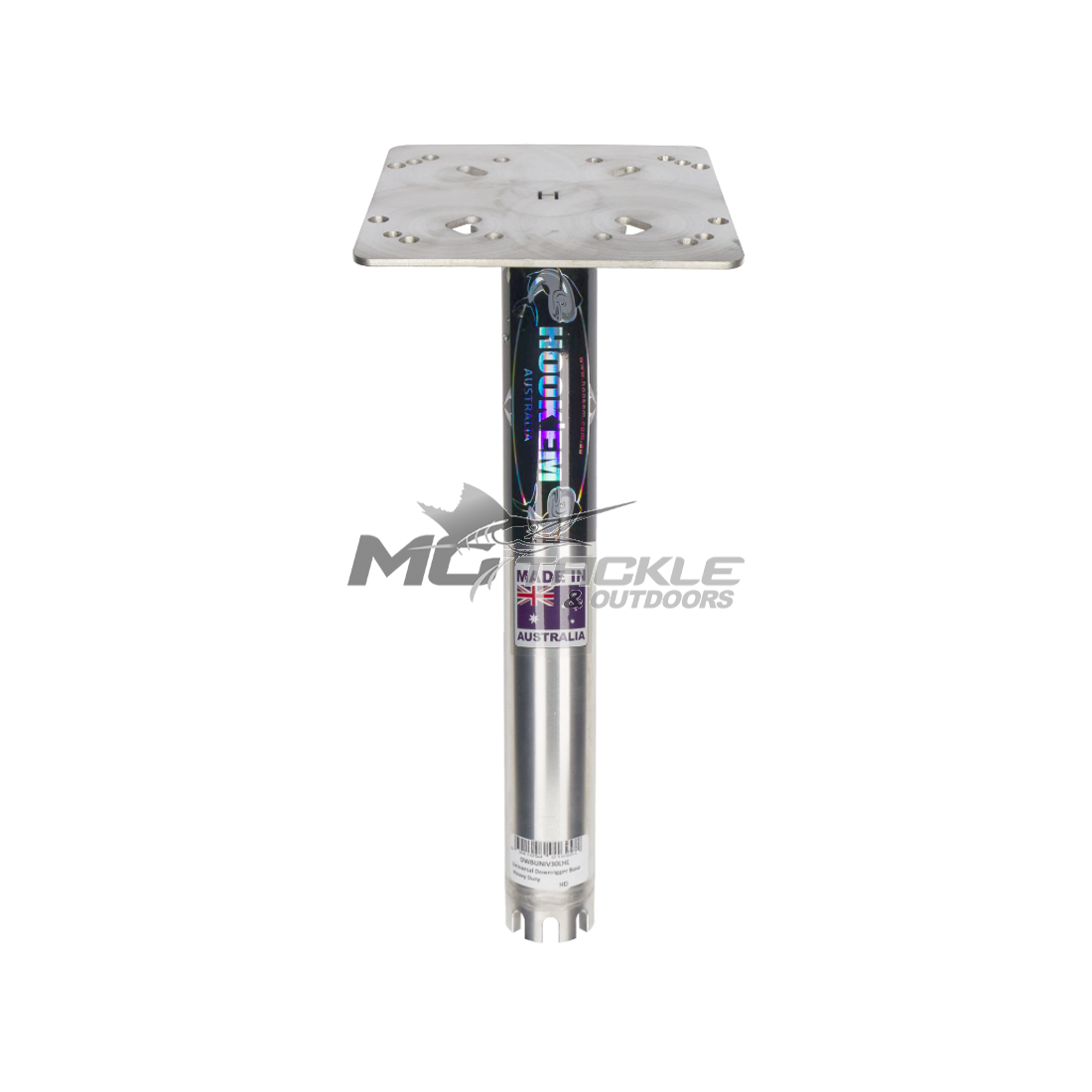 Hook Em Fishing Stainless Steel Heavy Duty Universal Downrigger Base ...