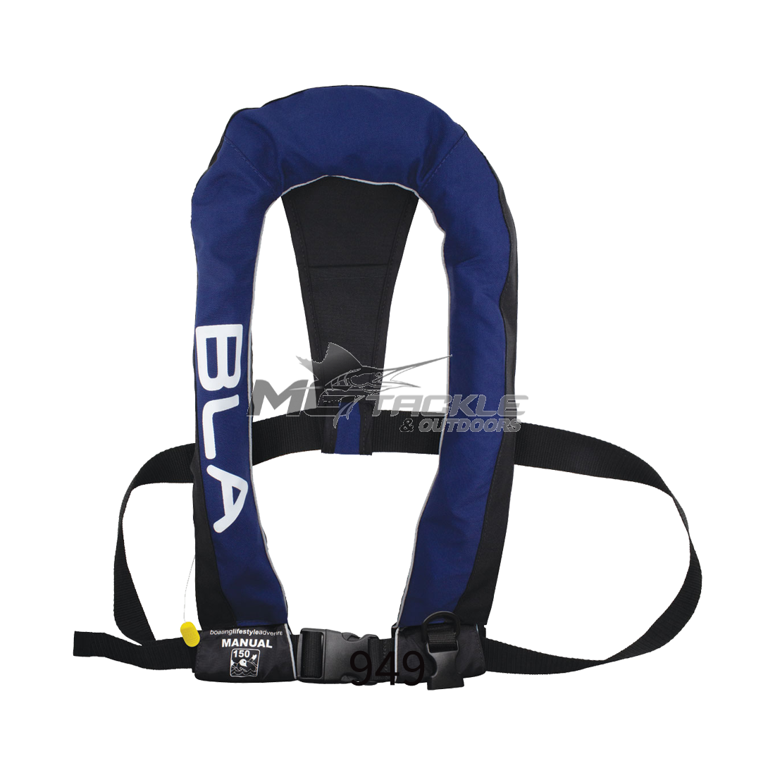 BLA Adult Inflatable Long Compact Manual Level 150 PFD | MoTackle ...