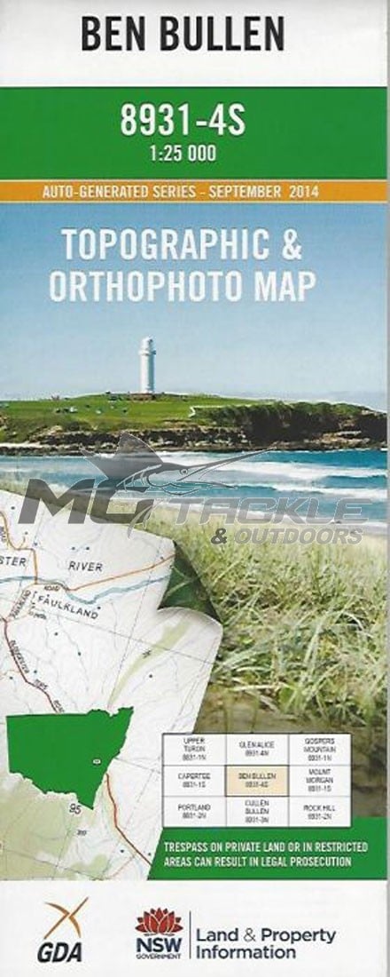 A.B.C Topographical Maps - NSW | MoTackle & Outdoors