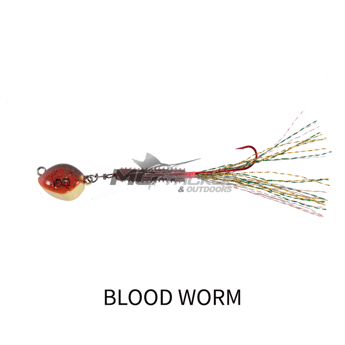 Vexed Bottom Worm Long Shank Jig - 3.5g-30g | MoTackle & Outdoors