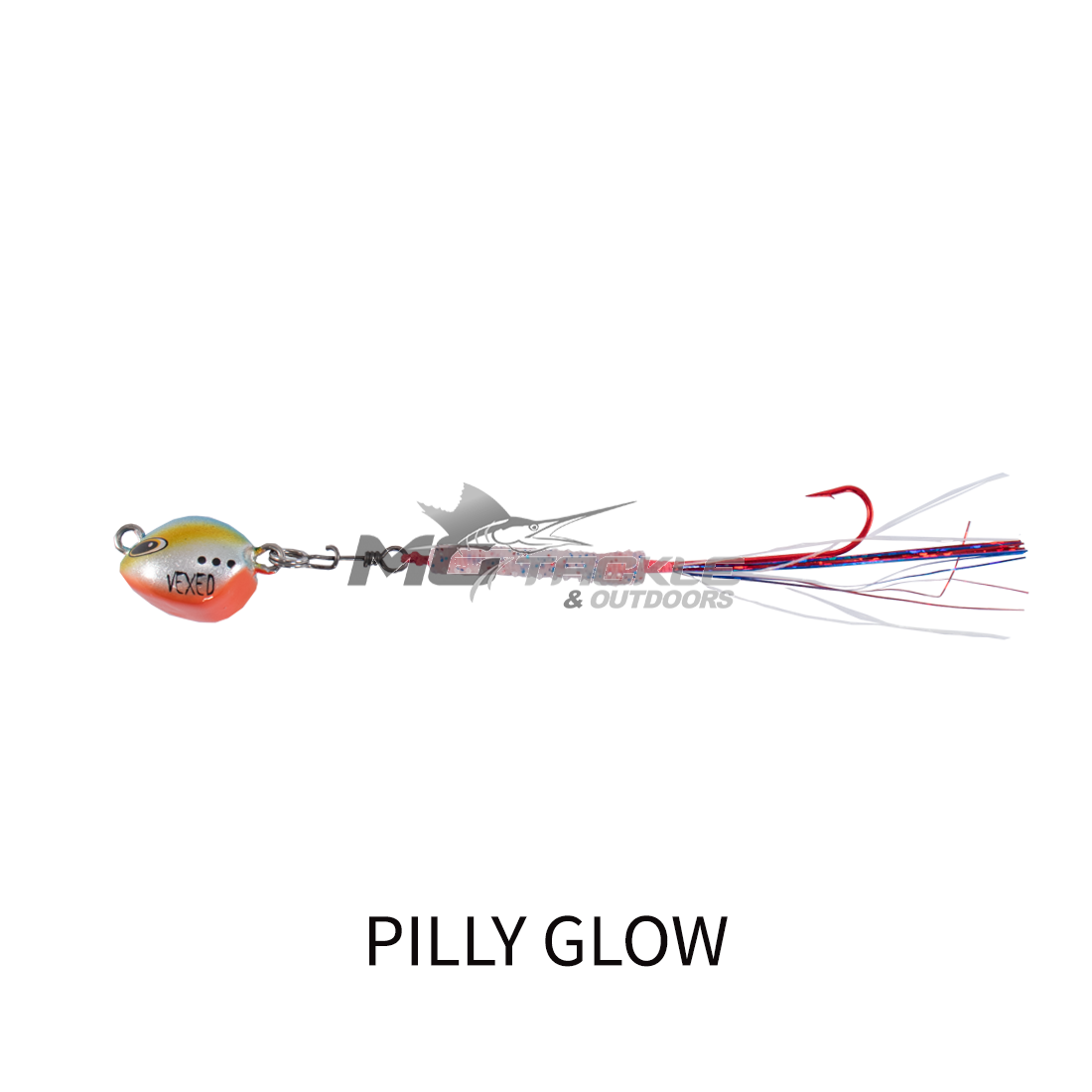 Vexed Bottom Worm Long Shank Jig - 3.5g-30g | MoTackle & Outdoors