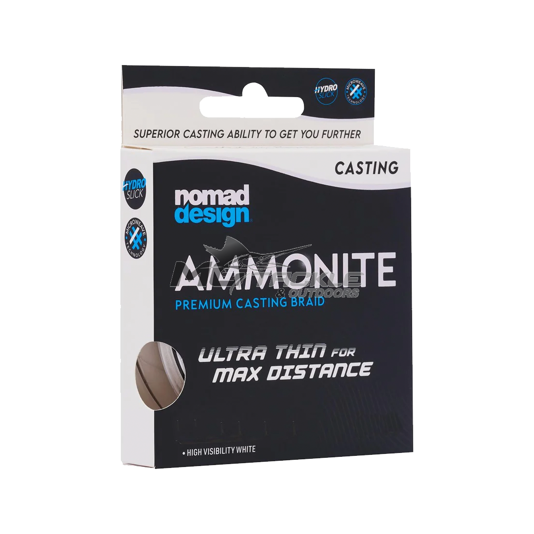 Nomad Design Ammonite Casting Braid | MoTackle & Outdoors