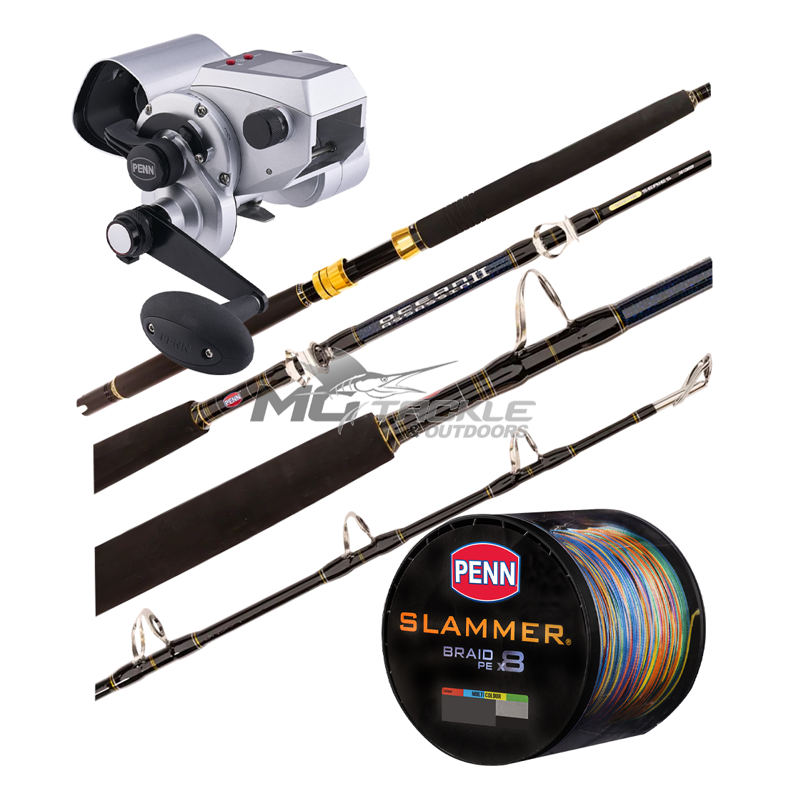 Penn Fathom & Ocean Assassin II Electric Combo | MoTackle & Outdoors