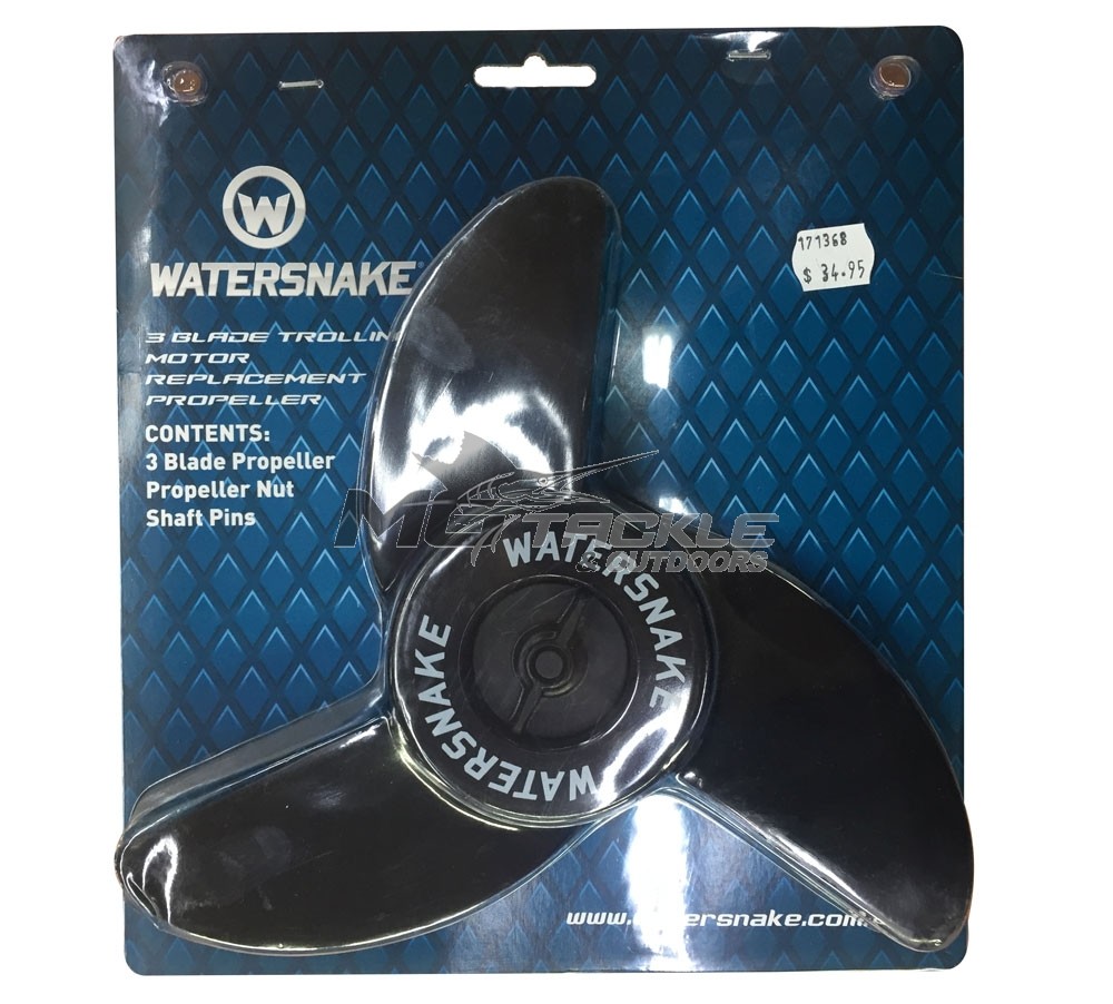 Watersnake 3 Blade Replacement Propeller | MoTackle & Outdoors