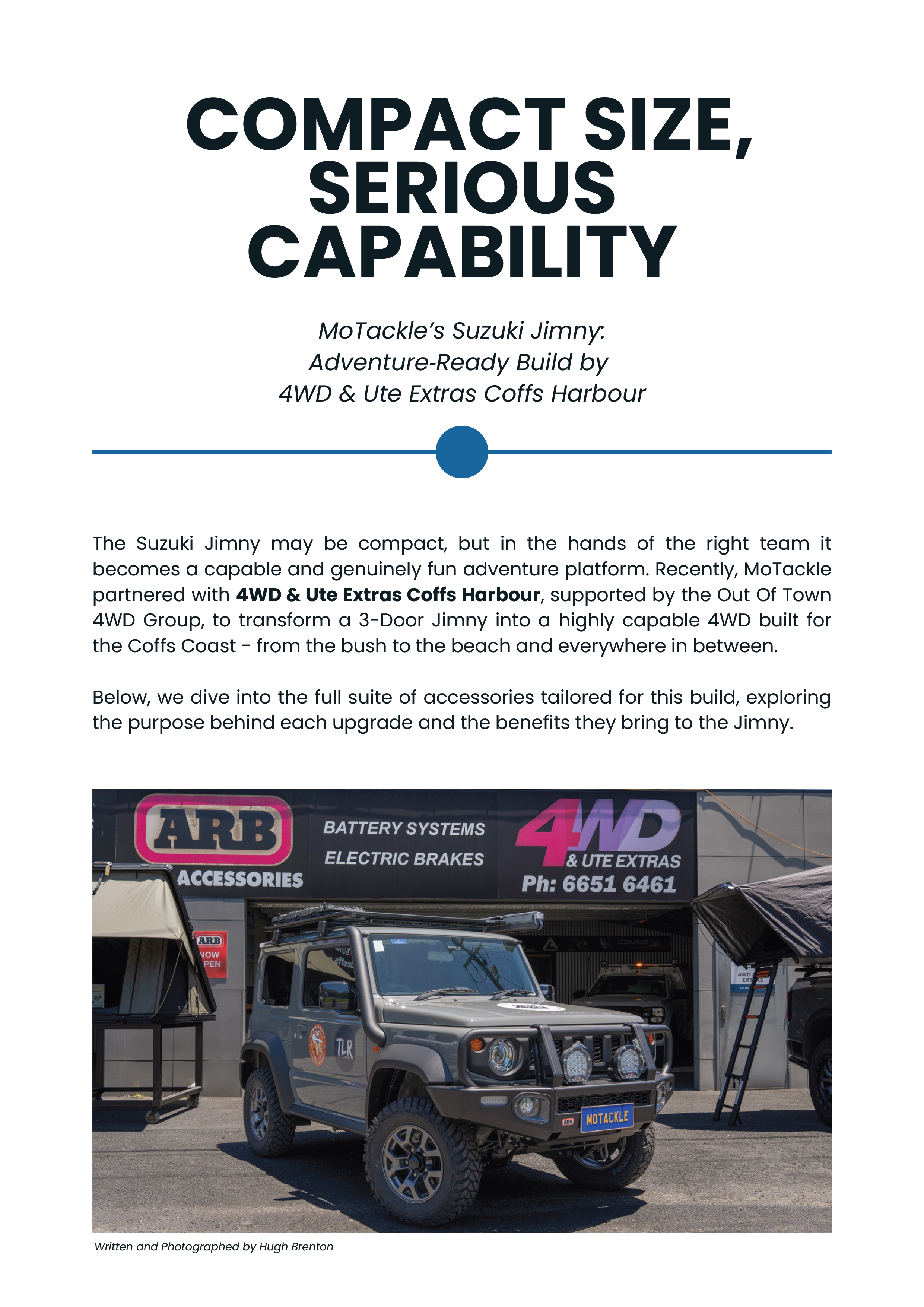 The Mighty Jimny Build